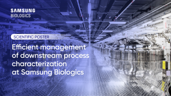 Efficient management of downstream process characterization at Samsung Biologics